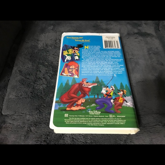 Disney | Media | A Goofy Movie Disney Movie Vhs Tape | Poshmark